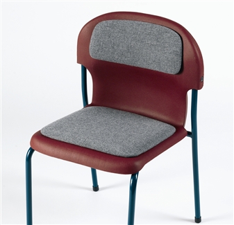 Chair 2000 With Upholstered Seat Back Pads UK Educational Chair 2000 With Upholstered Seat Back Pads UK Educational